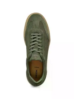 Geox Suede Panelled Sneakers