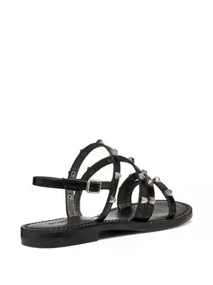 Geox Stud-embellished Multi-strap Slingback Sandals