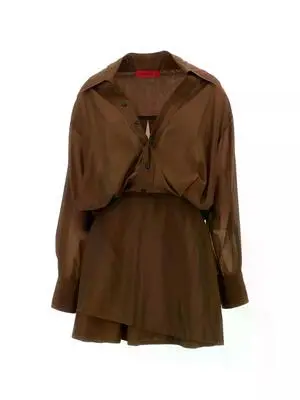 THELATEST Denise Layered Mini Dress