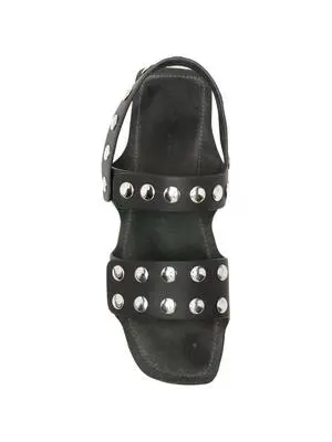 Khaite Boden Studded Flat Sandals