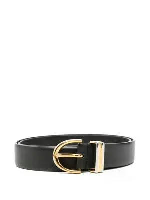 Khaite Bambi Leather Belt - Black