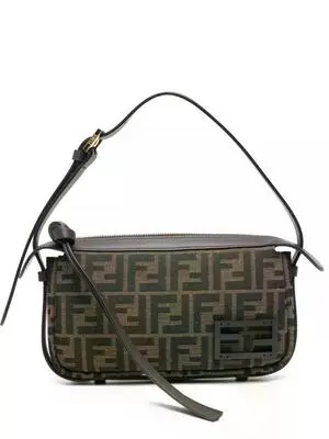 Fendi Mini Simply Fendy Shoulder Bag - Brown