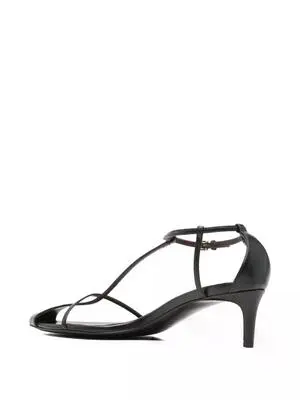 Khaite Bella T-bar Heeled Sandals