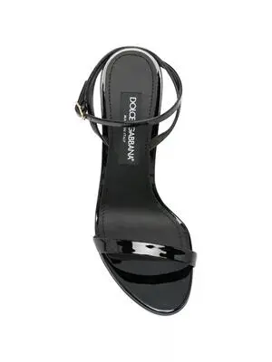 Dolce & Gabbana Patent Leather Heeled Sandals