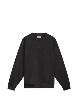 Filling Pieces Logo Embroidered Crew Neck Sweater