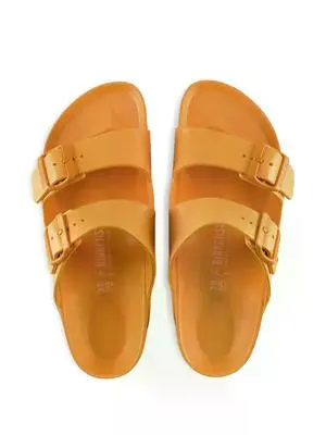BIRKENSTOCK Arizona Buckle-fastening Slides - Orange