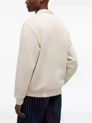 Tommy Hilfiger Quarter-zip Logo-embroidered Sweatshirt