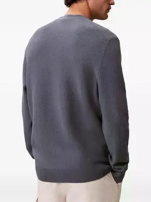 Calvin Klein Waffle Knit Crew Neck Sweater
