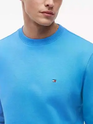 Tommy Hilfiger Crew-neck Sweater With Embroidered Logo