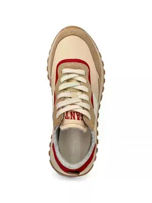 Gant Panelled Suede-trimmed Sneakers