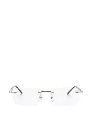 Montblanc Rimless Eyeglasses - Silver
