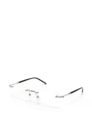 Montblanc Rimless Eyeglasses - Silver
