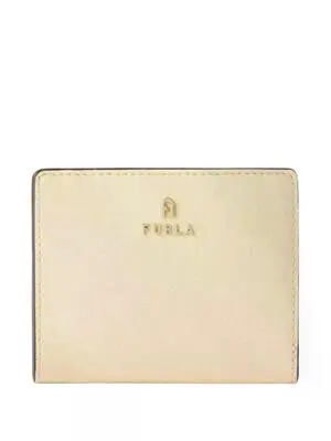 Furla S Camelia Grained-leather Wallet - Neutrals