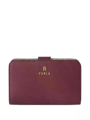 Furla Medium Camelia Leather Wallet - Red