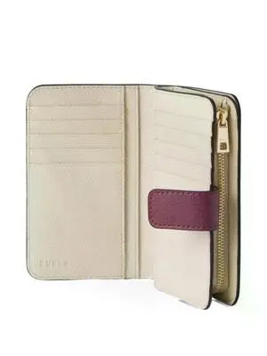 Furla Medium Camelia Leather Wallet - Red