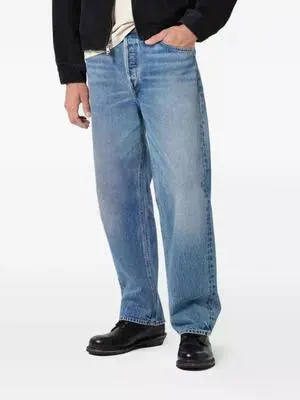 AGOLDE Faded Effect Straight Leg Jeans - Blue