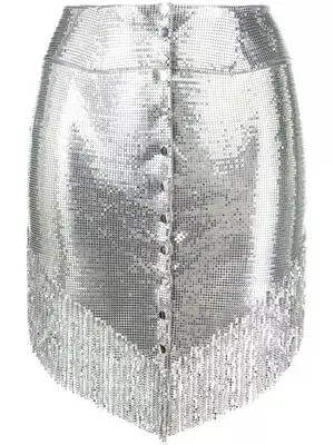 Rabanne Fringed Miniskirt