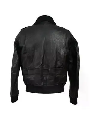 Saint Laurent Shearling Collar Bomber Jacket