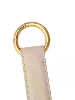 Loro Piana Round Buckle Leather Belt
