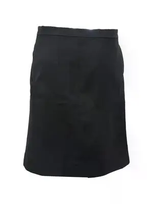 ANN DEMEULEMEESTER VINTAGE Wool Tailored Mini Skirt