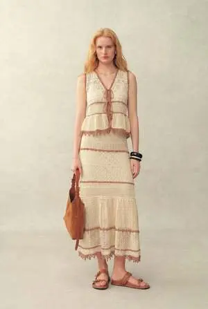 Fabrique Malia Knit Set - Yellow