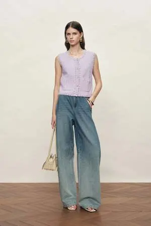 Fabrique Jinelle Textured Sleeveless Vest Top