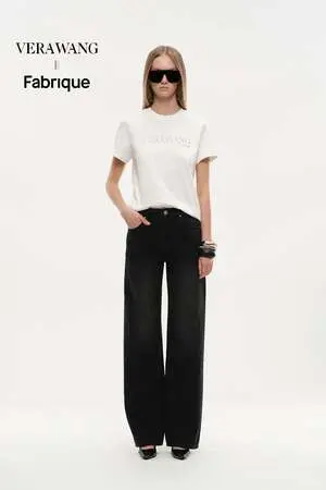 Fabrique Silver Graphic Cotton T-shirt