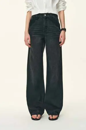 Fabrique Vivian Jeans In Special Cotton Denim Wash