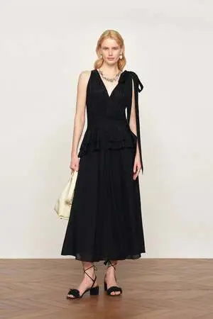 Fabrique Yvonne Sleeveless Dress - Black