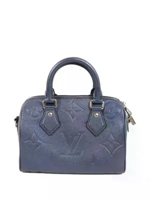 LOUIS VUITTON Speedy Bandoulière 20 Tote Bag - Blue