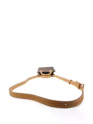 LOUIS VUITTON Petit Sac Plat Monogram Tote Bag - Brown