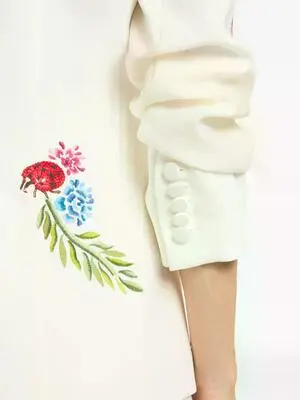 Cinq À Sept Cheyenne Floral-embroidered Blazer