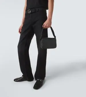 Gucci Essence Mini Gg Canvas Crossbody Bag