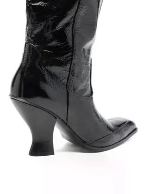DIESEL® D-luffy Patent Leather Boots