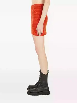 WYNN HAMLYN Knitted Mosaic Skirt