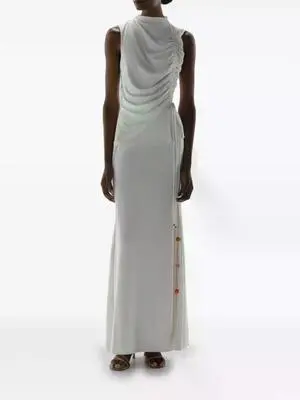 BAOBAB Uli Ruched Stone-embellished Top