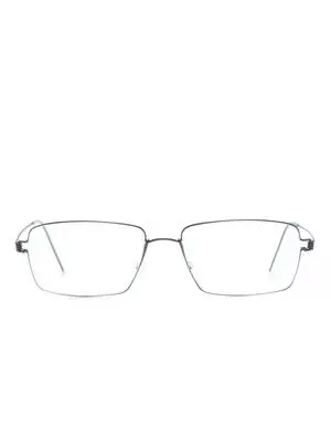 LINDBERG Tim Rectangle-frame Eyeglasses - Blue