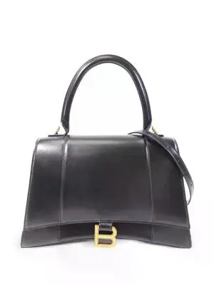 Balenciaga Hourglass Tote Bag - Black