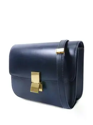 Celine Classic Box Shoulder Bag - Blue