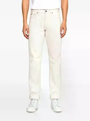 SAMURAI JEANS Straight-leg Jeans With Logo Patch