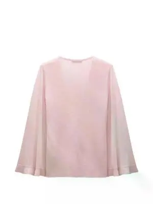 Dorothee Schumacher Powder Lace-up Flared Sleeve Jumper