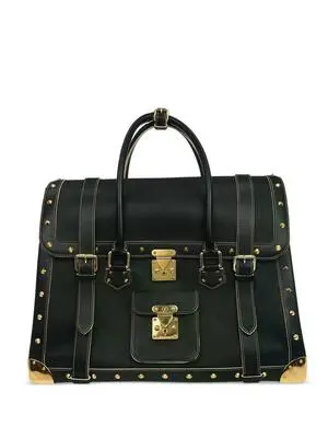 LOUIS VUITTON Studded Leather Handbag