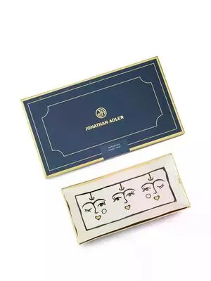 Jonathan Adler Marseille Face-print Tray - Neutrals
