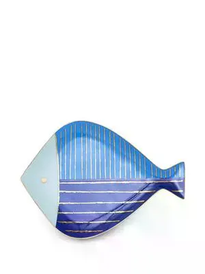 Jonathan Adler School Of Fish Tray - Blue