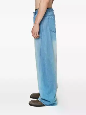 OFF DUTY Hume Twist Wide-leg Jeans
