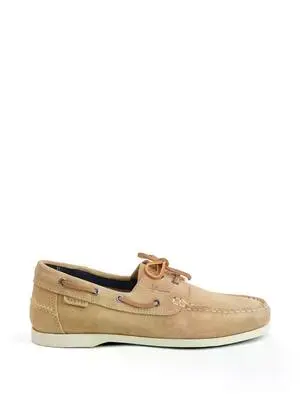 Manebí Lace-up Suede Boat Shoes