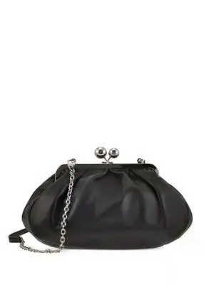 Max Mara Medium Pasticcino Leather Clutch Bag