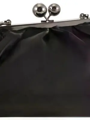 Max Mara Medium Pasticcino Leather Clutch Bag