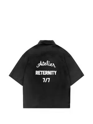 RETERNITY Le Progres Logo-print Shirt