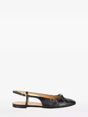 Status Bow Detail Pleated Mules